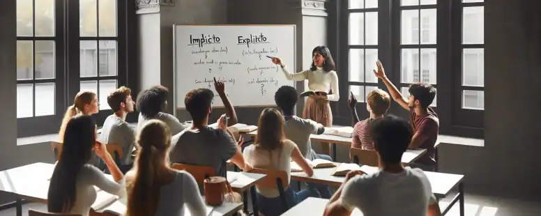 ¿Cuál Es la Diferencia entre Implícito y Explícito?