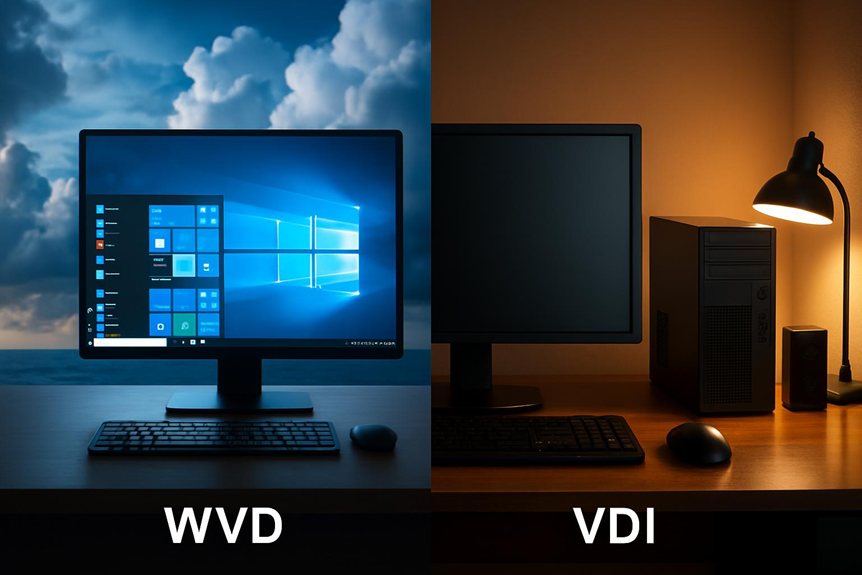 Diferencia entre WVD y VDI, qué opción te conviene
